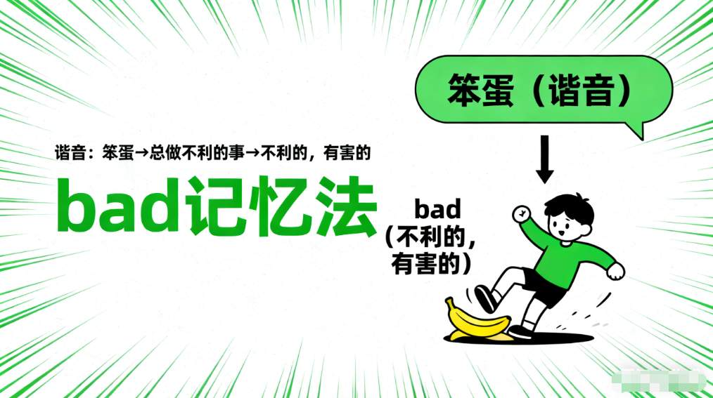 bad是什么意思|bad的用法|bad的单词速记|bad怎么读|bad的考法|bad的中文释义|bad的例句|bad的音标|bad的翻译和解释 ...