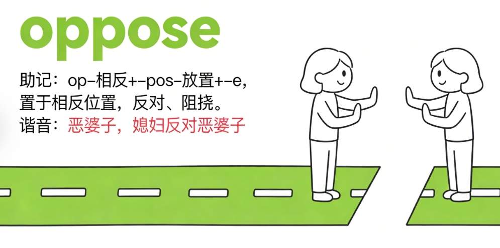 oppose是什么意思|oppose的用法|oppose的单词速记|oppose怎么读|oppose的考法|oppose的中文释义 ...