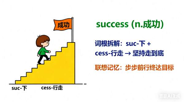 success是什么意思|success的用法|success的单词速记|success怎么读|success的考法|success的中文释义 ...