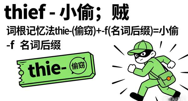 thief是什么意思|thief的用法|thief的单词速记|thief怎么读|thief的考法|thief的中文释义|thief的例句 ...